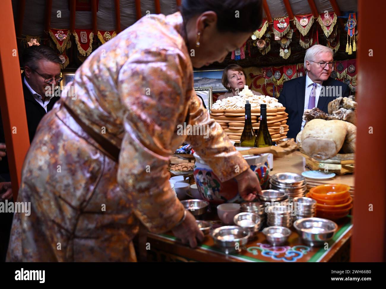 Tuv Aimak, Mongolia. 08th Feb, 2024. Federal President Frank-Walter ...