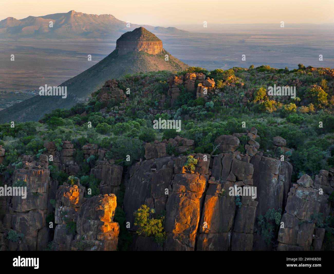 Valley of Desolation Camdeboo National Park January Eastern Cape South ...