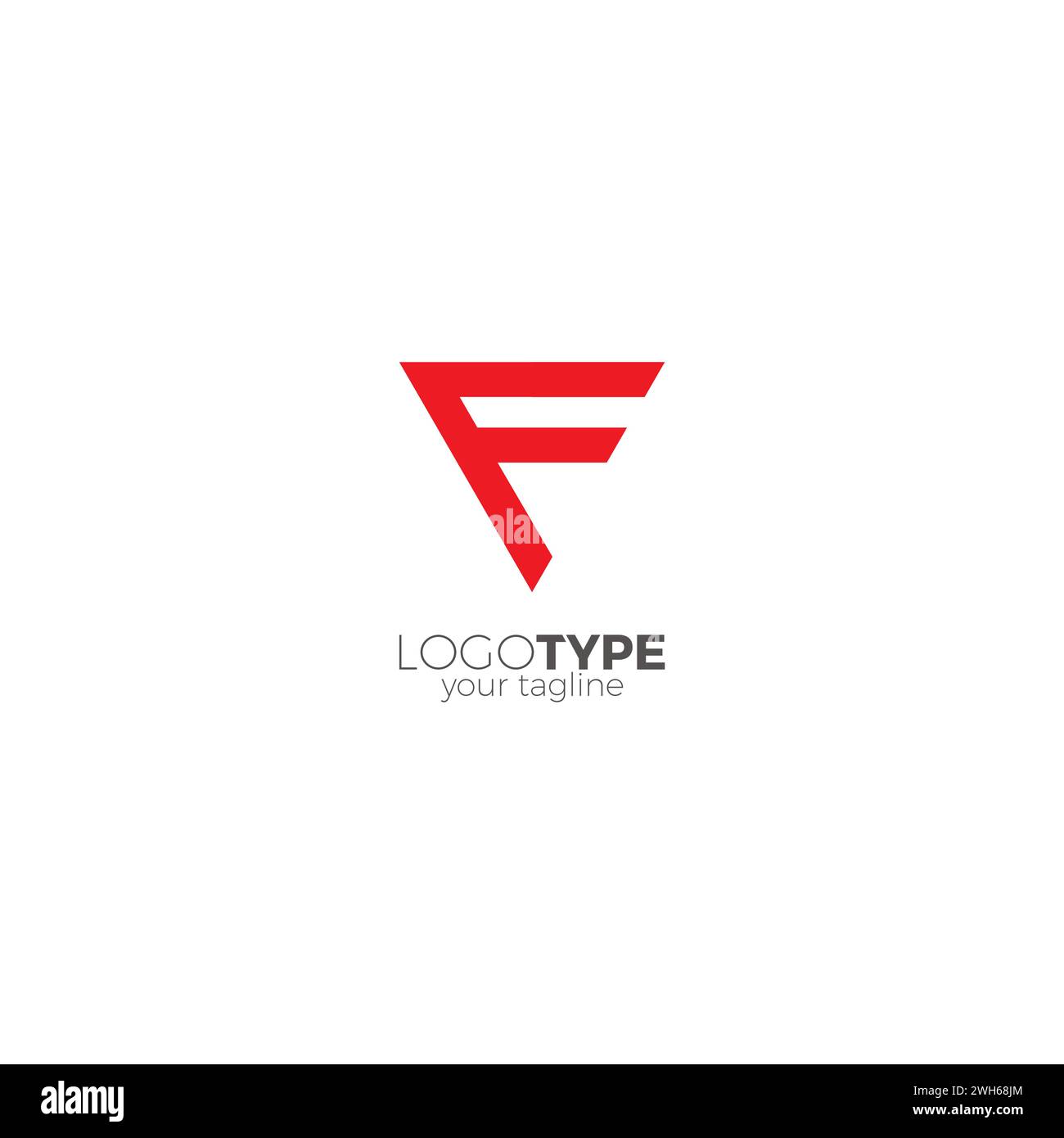 Simple triangle logo hi-res stock photography and images - Alamy