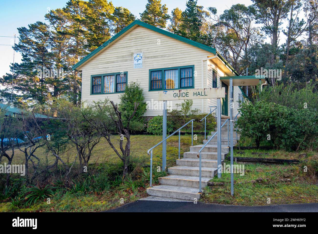 A Girl Guide or Guides Hall in the Blue Mountains town of Lawson, New ...