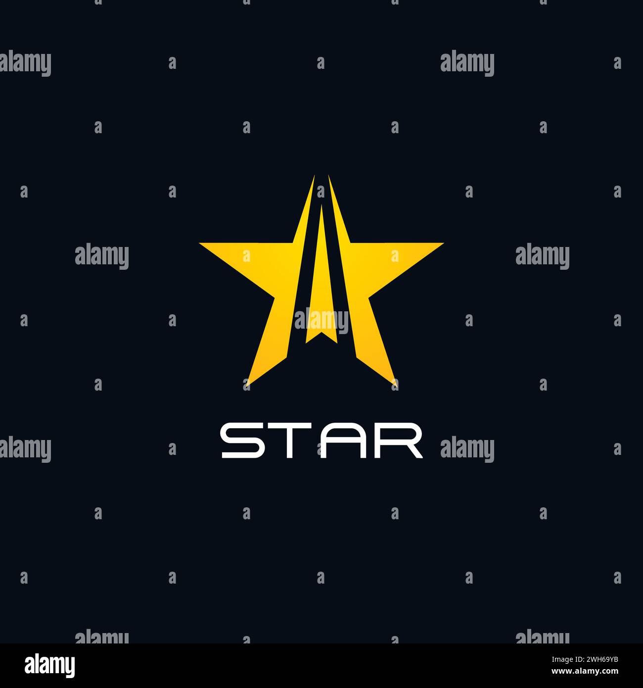 Star Logo Simple. Star Icon vector Stock Vector Image & Art - Alamy