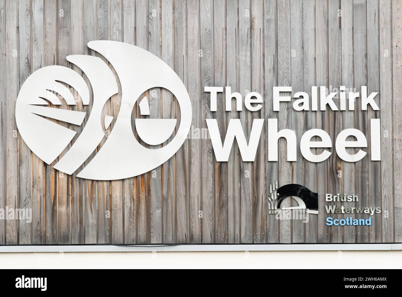The Falkirk Wheel rotating boat lift, Falkirk, Scotland, United Kingdom ...