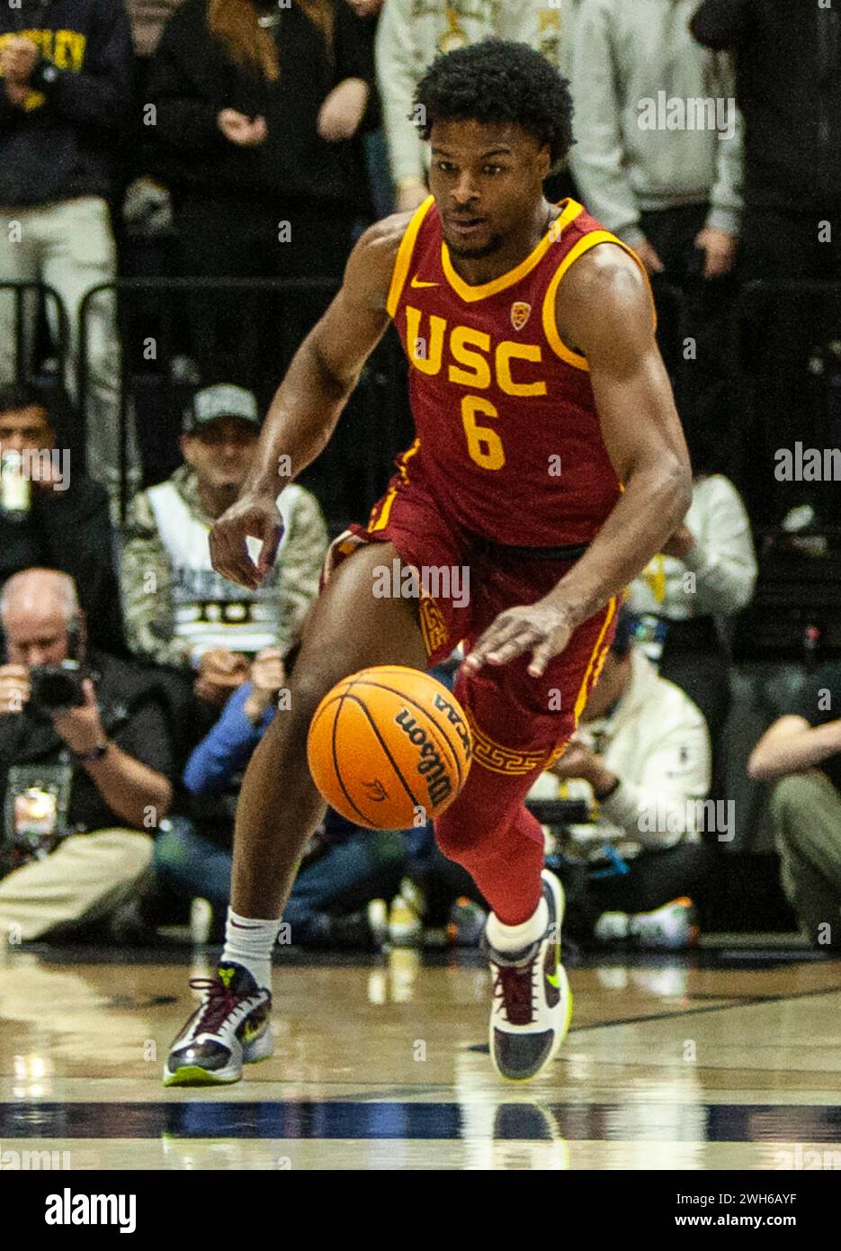 Bronny james usc trojans 2024 hi-res stock photography and images - Alamy