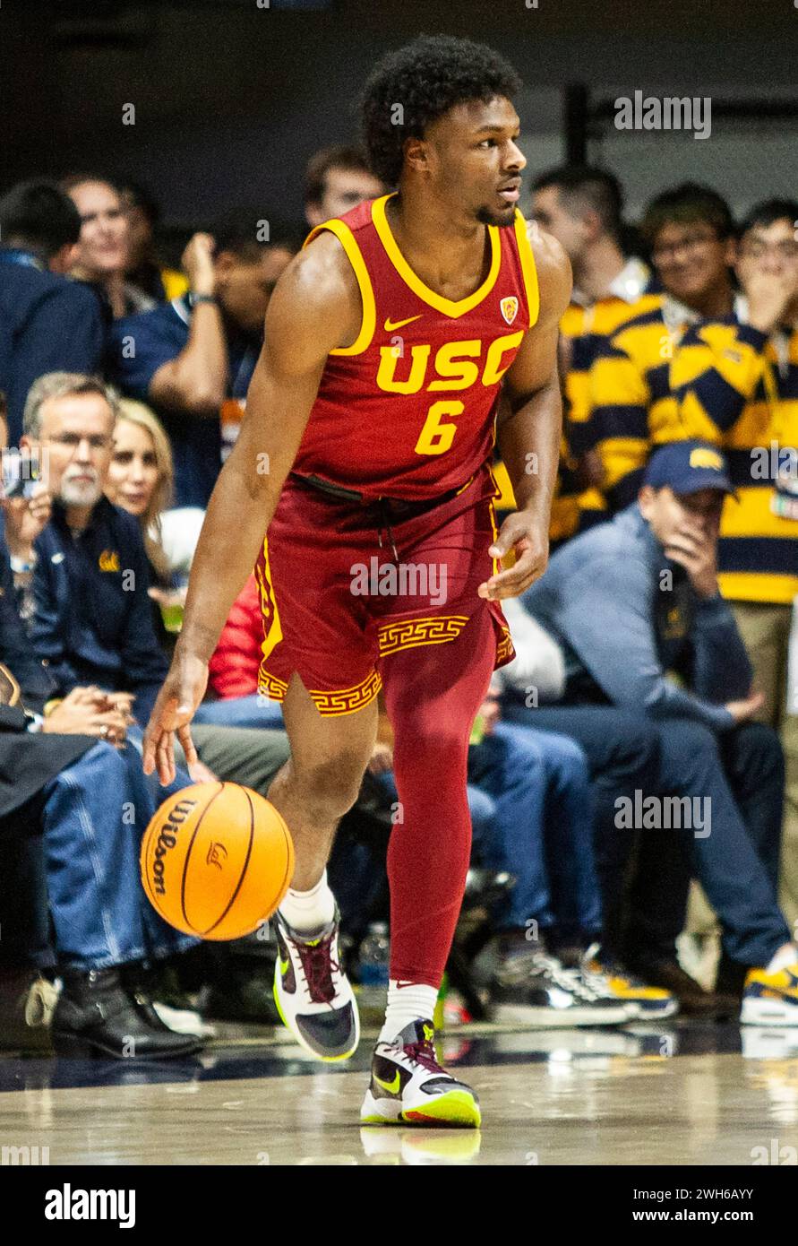 Bronny james usc trojans 2024 hi-res stock photography and images - Alamy