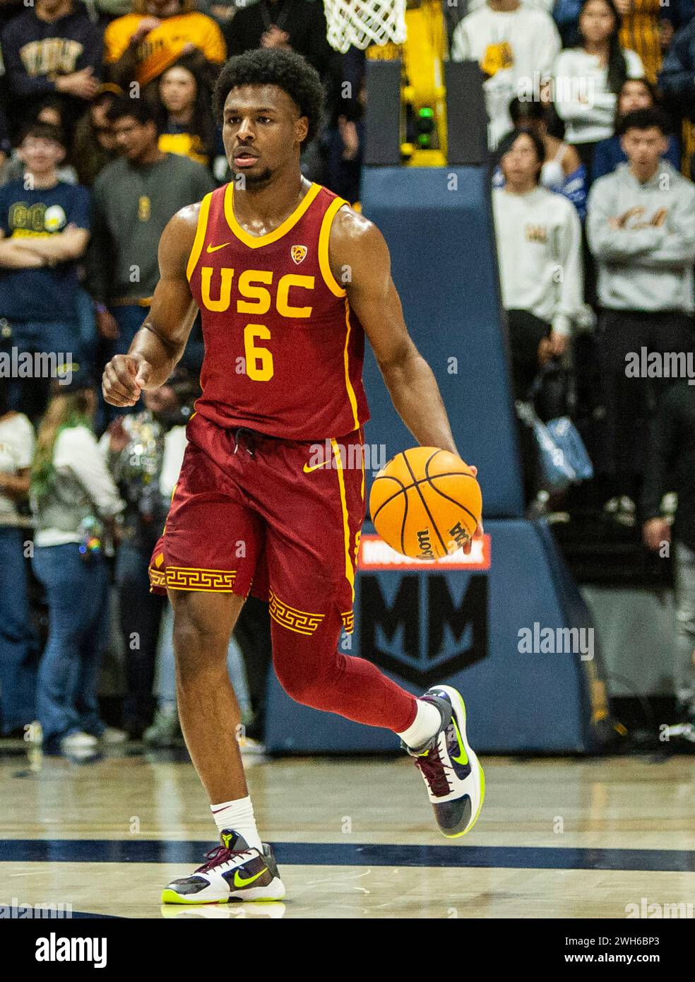 Bronny james usc trojans 2024 hi-res stock photography and images - Alamy