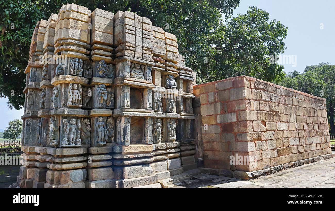 Chandraditya Temple, Carvings of Hindu Deitie, built by Feudatory Chief ...