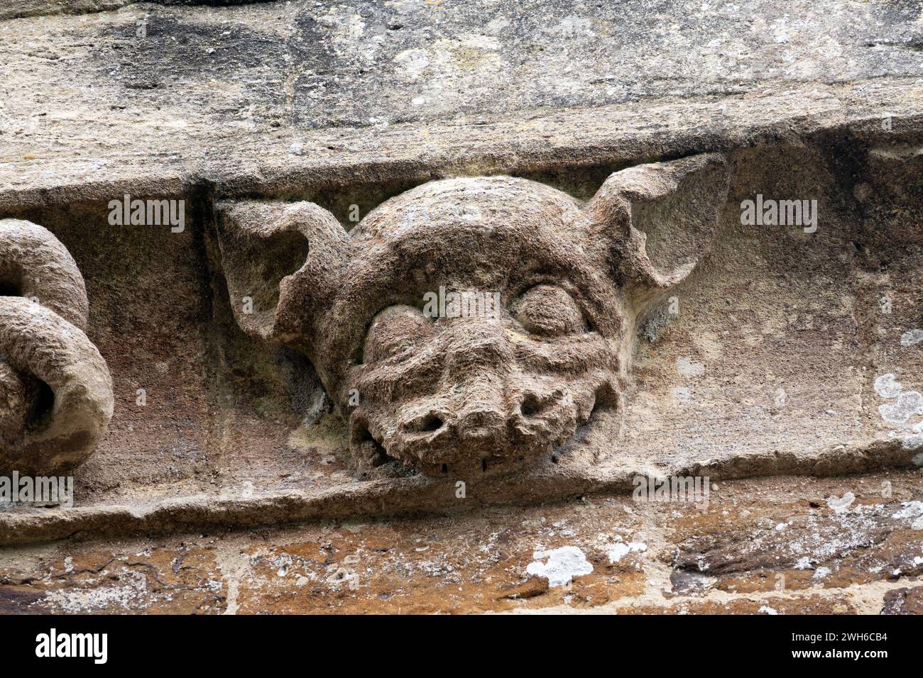 Medieval church carving hi-res stock photography and images - Alamy