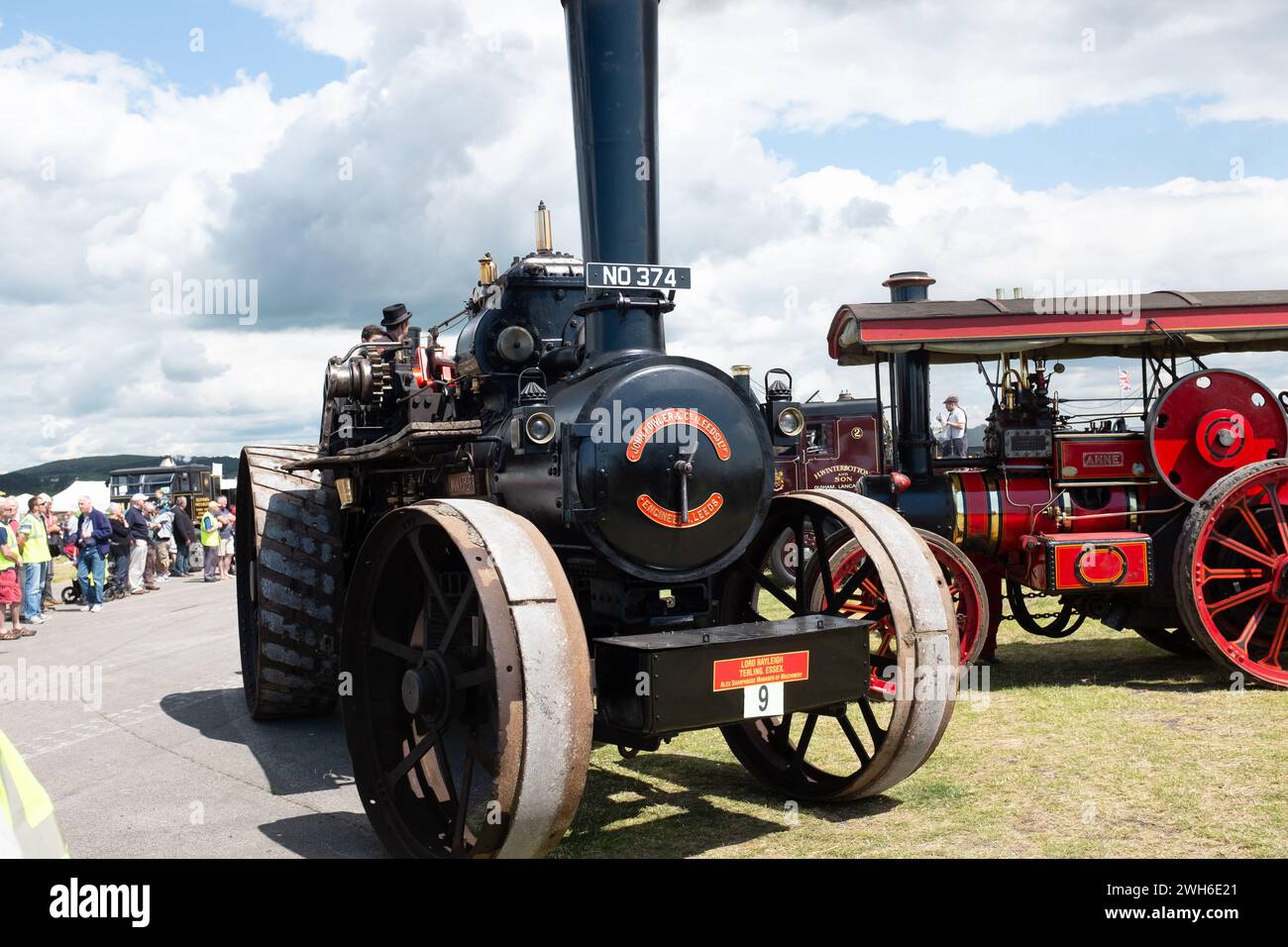 Steam Gathering at Flookburgh, Cumbria, England Stock Photo - Alamy
