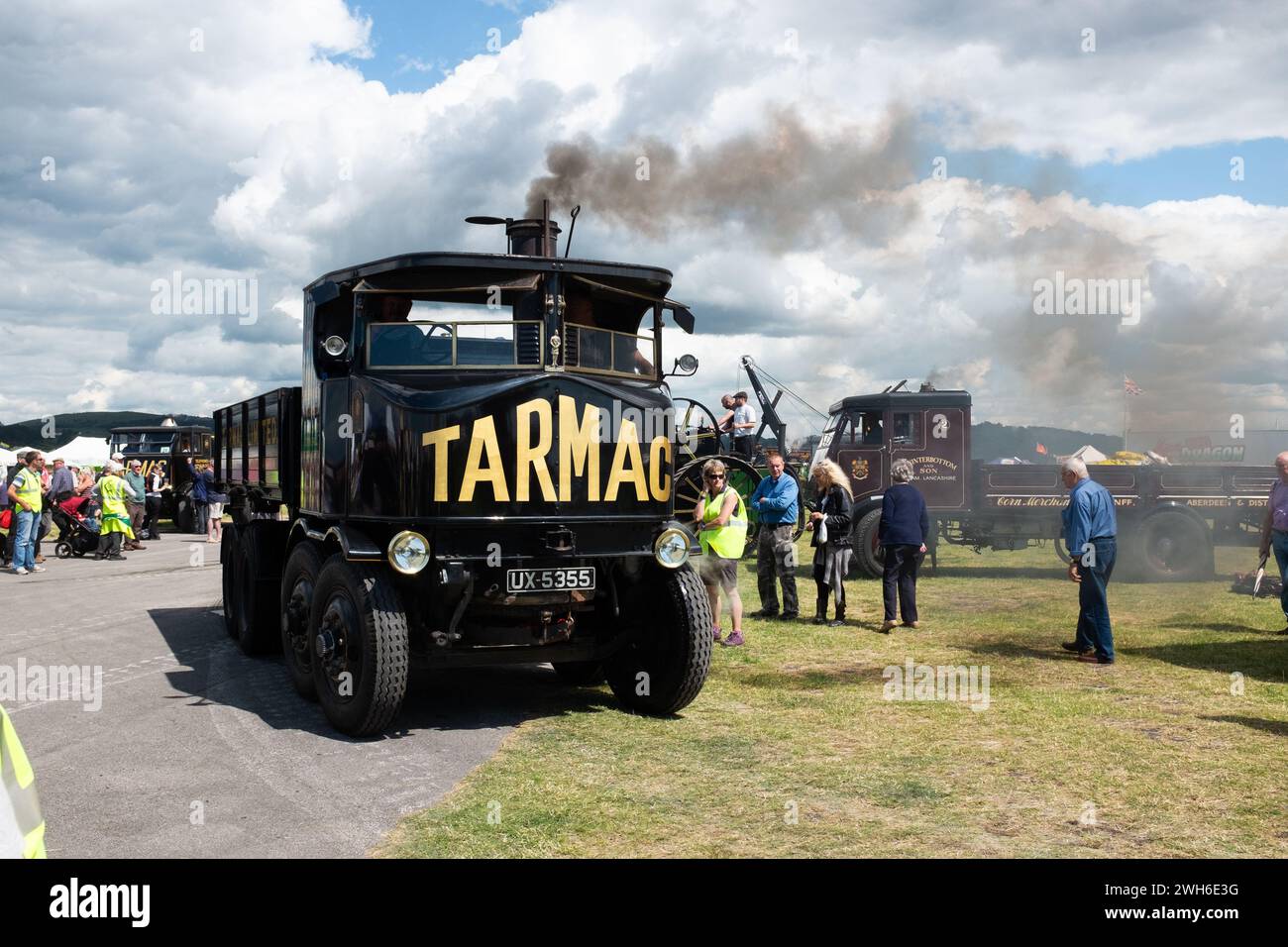 Steam Gathering at Flookburgh, Cumbria, England, United Kingdom Stock ...