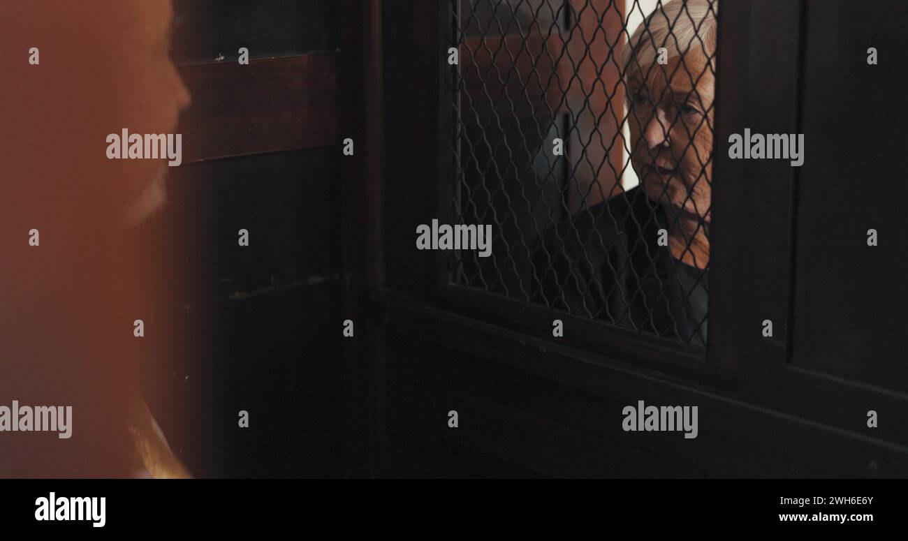 Lady talking to god hi-res stock photography and images - Alamy