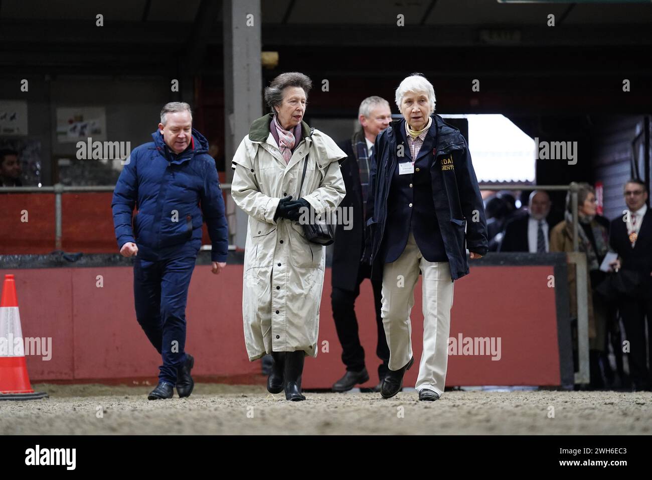 The Princess Royal, Vice Patron of the British Horse Society and Sister ...