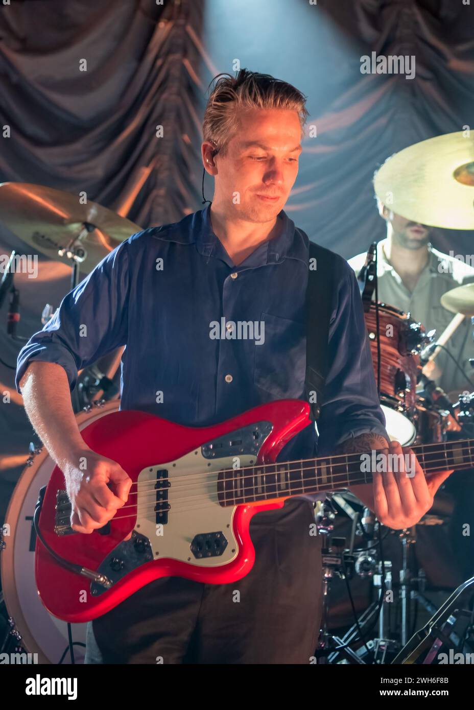 Nottingham, United Kingdom. 7 February 2024, Event: Rock City. “The Vaccines”. Pictured ...