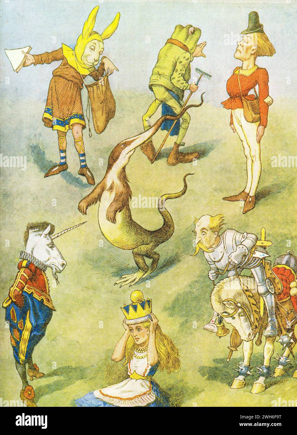 Through The Looking-Glass, by Lewis Carroll, illustrations by John ...