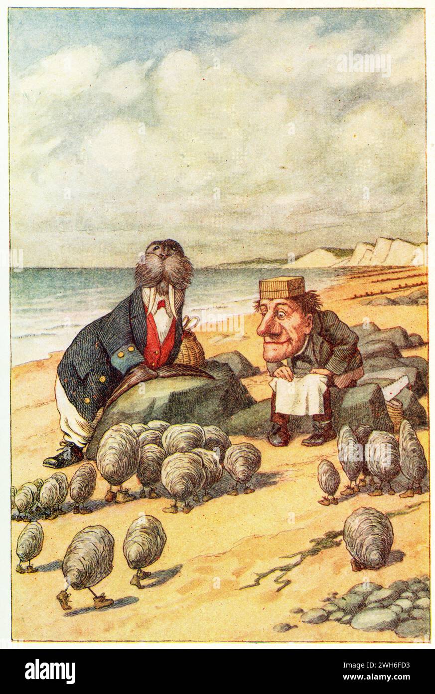 Through The Looking-Glass, by Lewis Carroll, illustrations by John ...