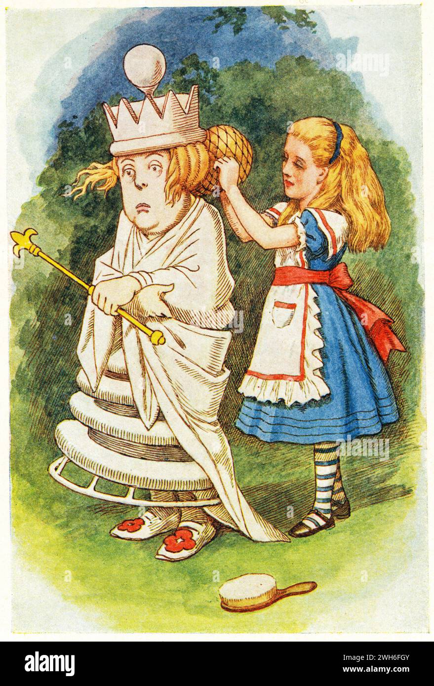 Through The Looking-Glass, by Lewis Carroll, illustrations by John ...