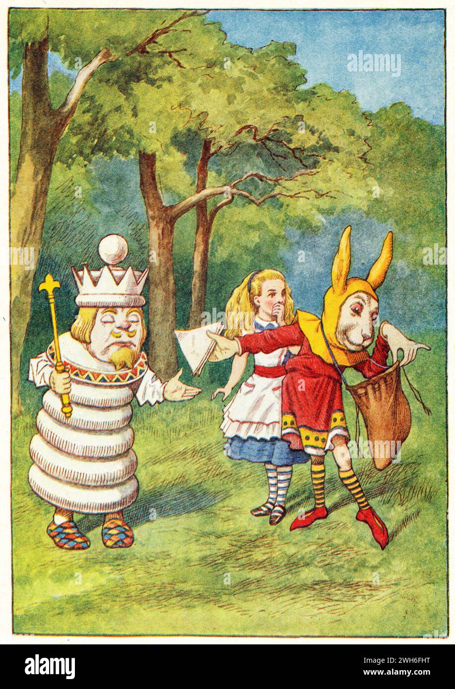 Through The Looking-Glass, by Lewis Carroll, illustrations by John ...