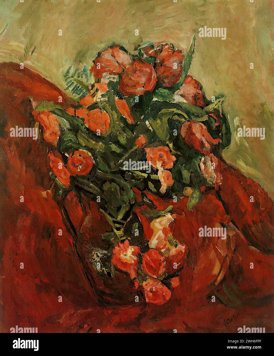 Chaïm Soutine, (1893–1943), Russian-French, Expressionism Pichet avec ...