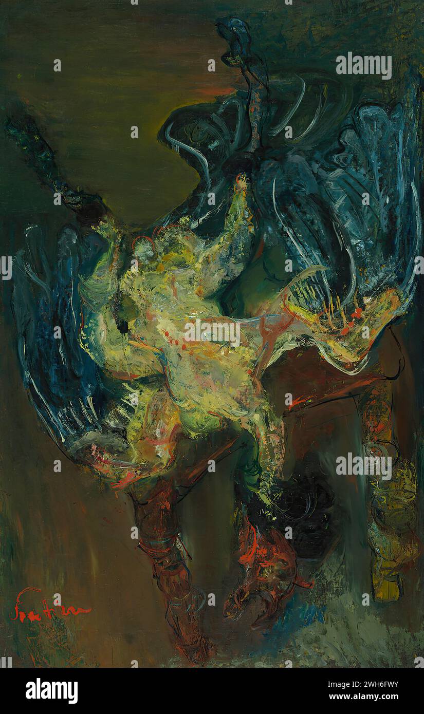 Chaïm Soutine, (1893–1943), Russian-French, Expressionism Poule morte ...