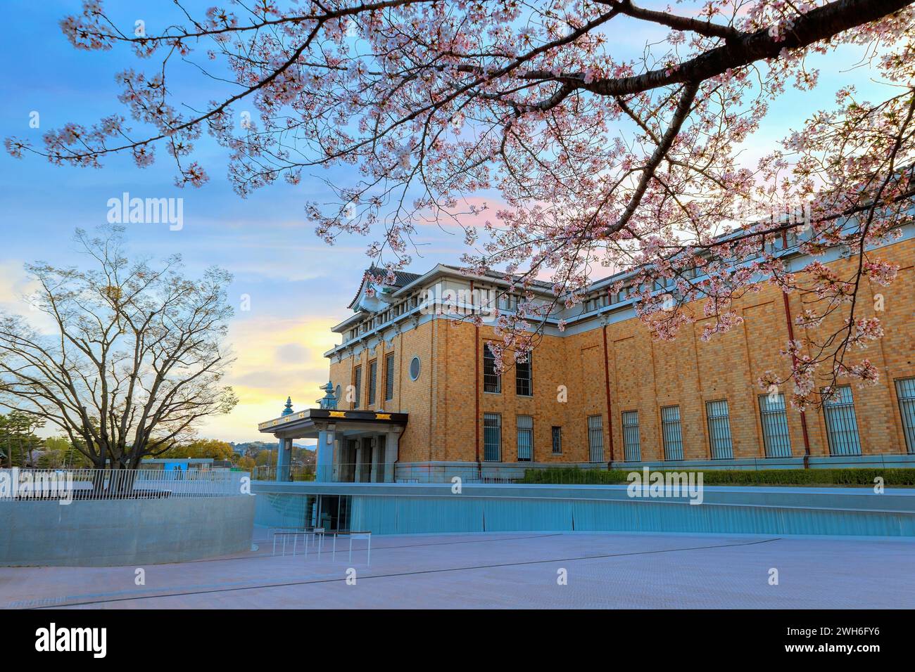 Kyoto, Japan - April 2 2023: Kyoto City KYOCERA Museum of Art is one of the oldest art museums ...