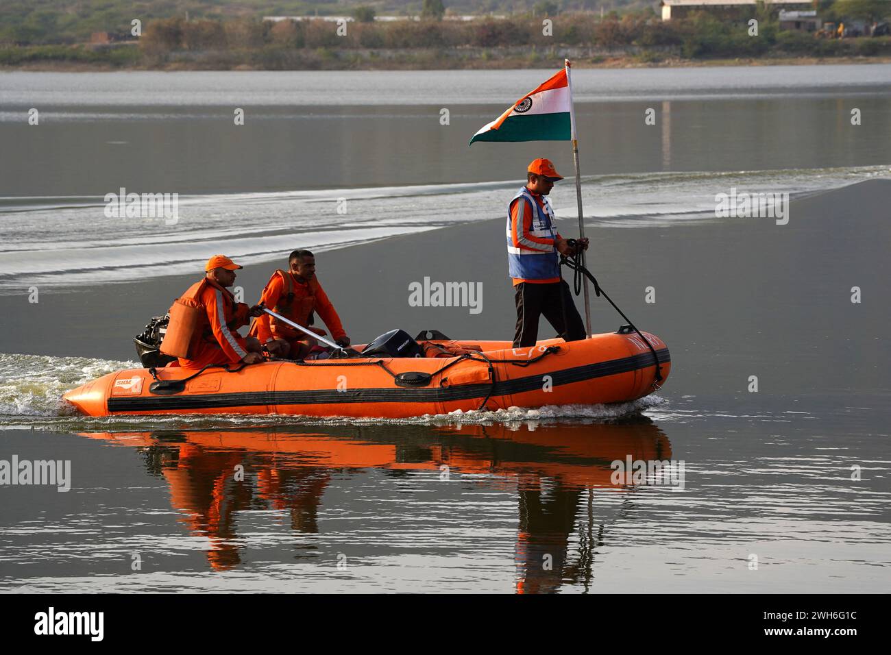 Ajmer, India. 06th Feb, 2024. National Disaster Response Force (NDRF) & State Disaster Response ...