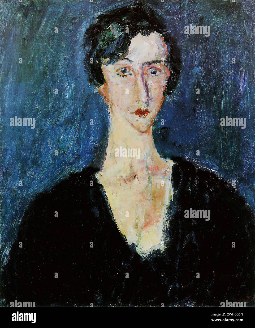 Chaïm Soutine, (1893–1943), Russian-French, Expressionism Portrait de ...