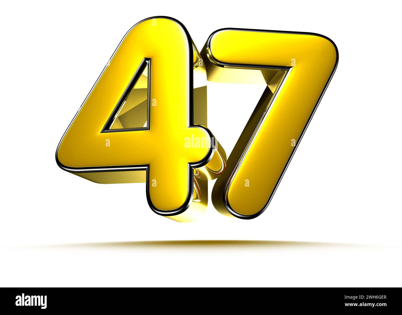 Number 47 Cut Out Stock Images & Pictures - Alamy
