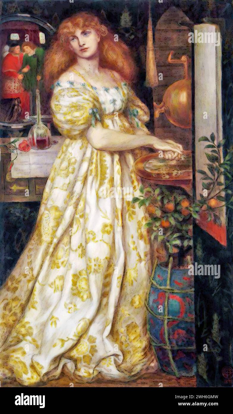 Dante Gabriel Rossetti (1828-1882), British, Pre-Raphaelite Brotherhood ...