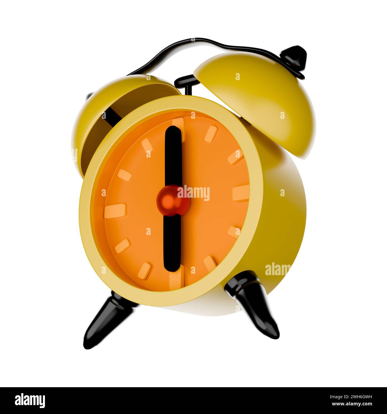Cartoon clock Cut Out Stock Images & Pictures - Alamy