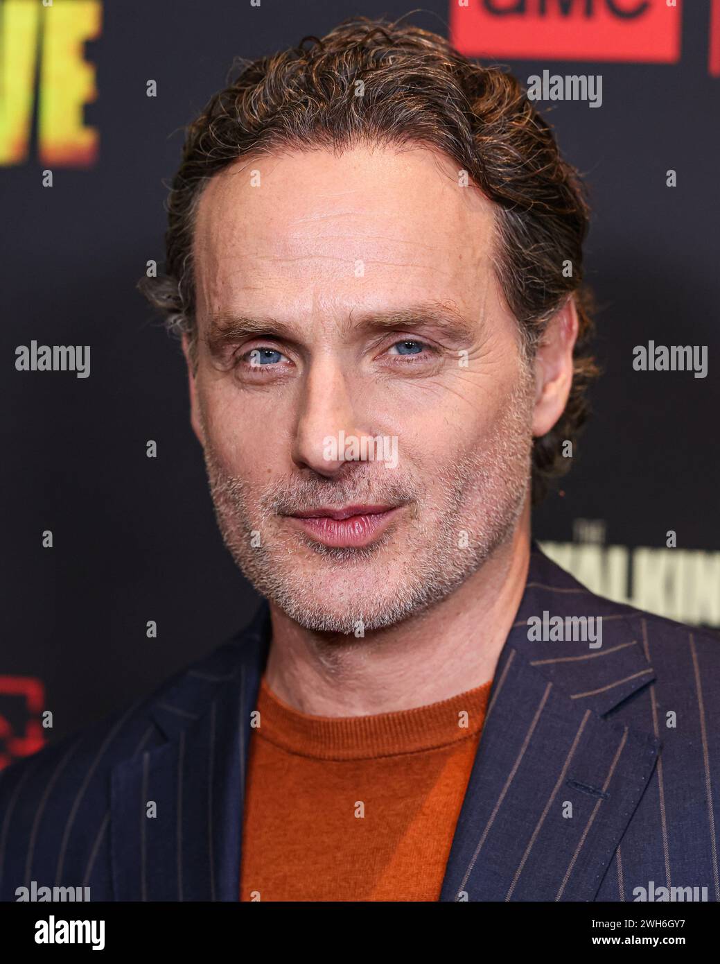 HOLLYWOOD, LOS ANGELES, CALIFORNIA, USA - FEBRUARY 07: Andrew Lincoln ...
