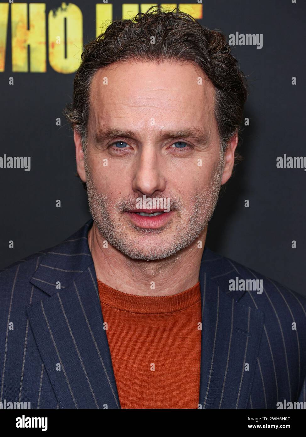 HOLLYWOOD, LOS ANGELES, CALIFORNIA, USA - FEBRUARY 07: Andrew Lincoln ...