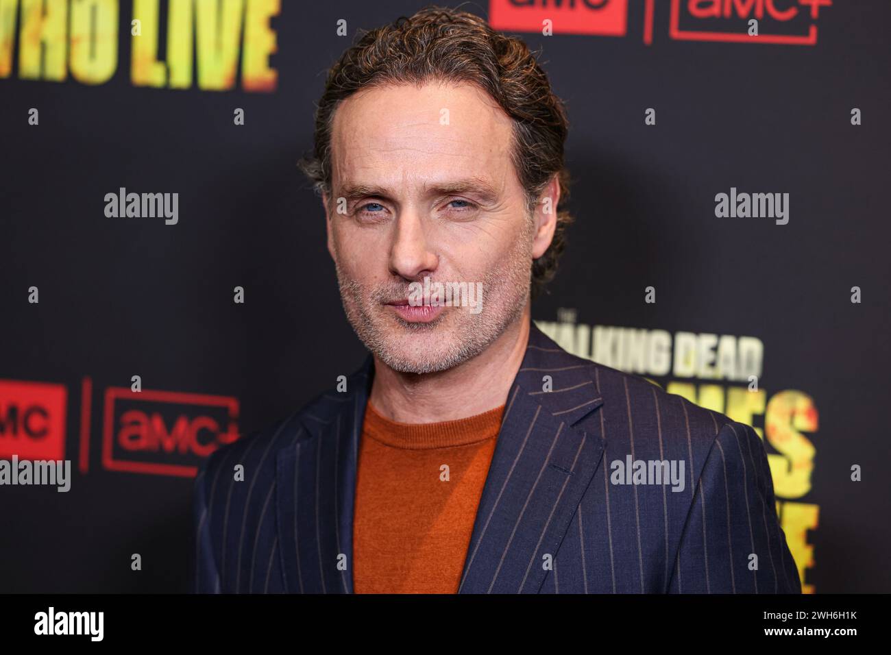 HOLLYWOOD, LOS ANGELES, CALIFORNIA, USA - FEBRUARY 07: Andrew Lincoln ...