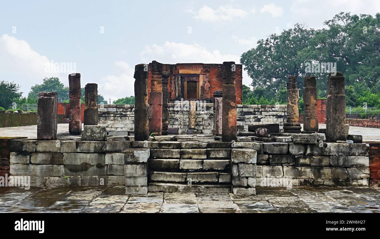 Ruin View of Ancient Hindu Temple No.5, Sirpur, Mahasamund ...