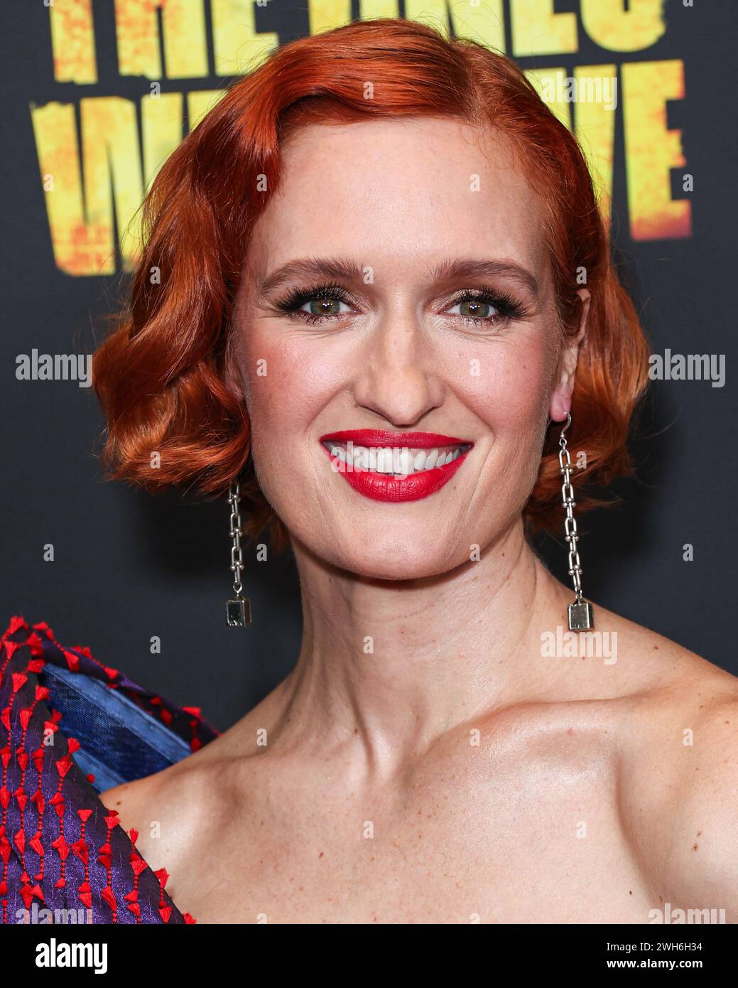 HOLLYWOOD, LOS ANGELES, CALIFORNIA, USA - FEBRUARY 07: Breeda Wool ...