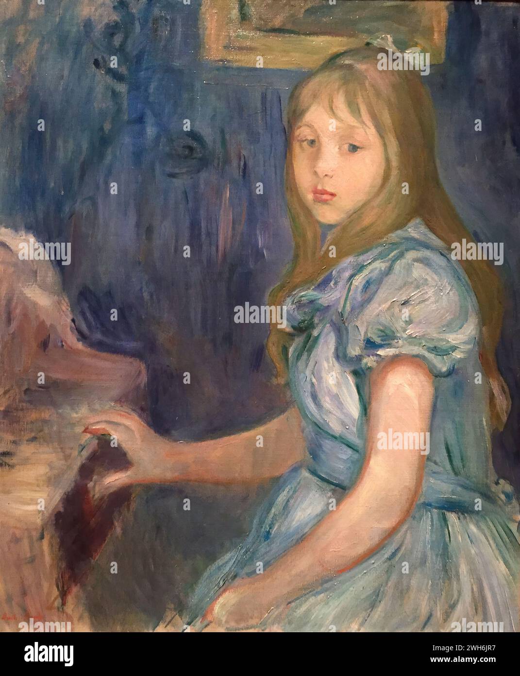 Berthe Morisot (1841-1895), French, Impressionism - Lucie Leon at the ...