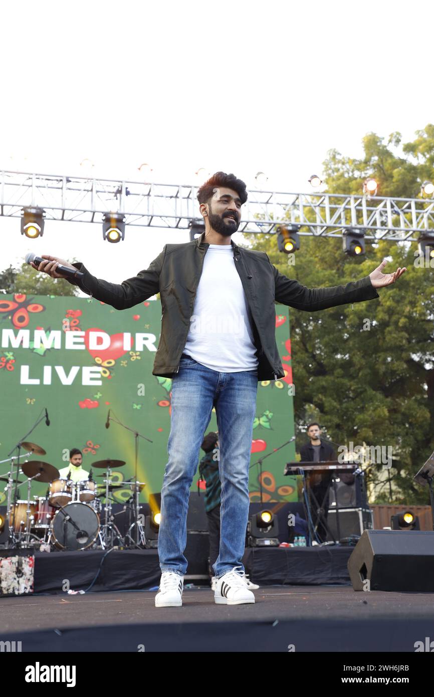 New Delhi, India. 08th Feb, 2024. NEW DELHI, INDIA -FEBRUARY 2: Bollywood playback singer ...