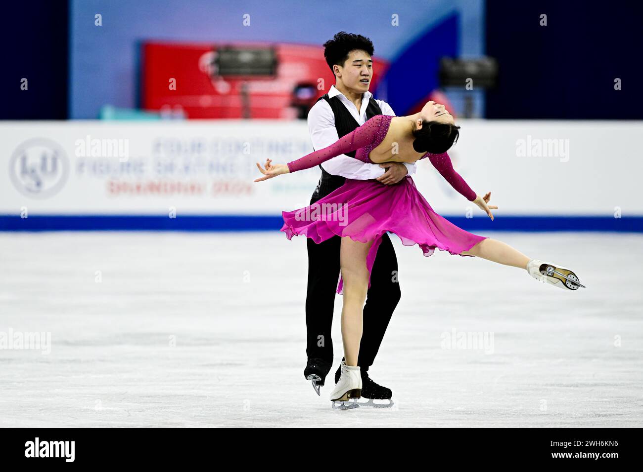 Hannah LIM & Ye QUAN (KOR), during Ice Dance Free Dance, at the ISU ...