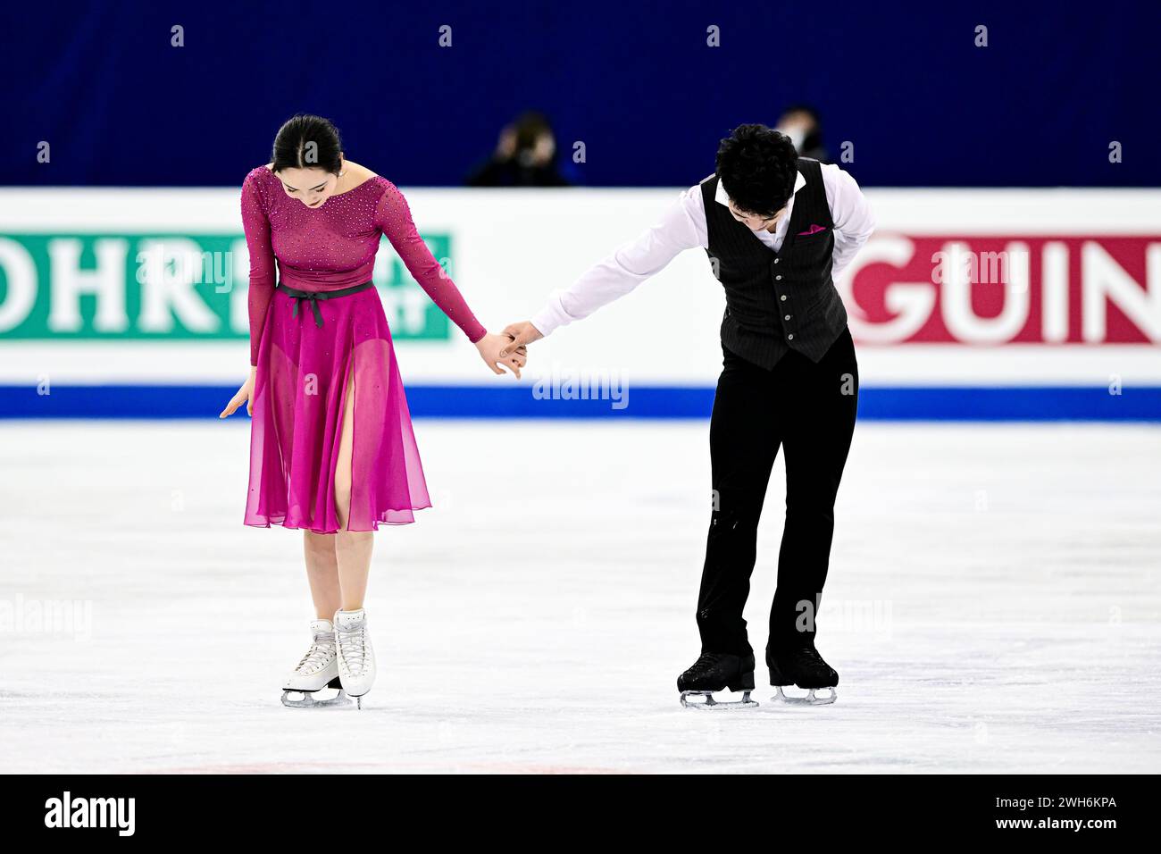Hannah LIM & Ye QUAN (KOR), during Ice Dance Free Dance, at the ISU ...