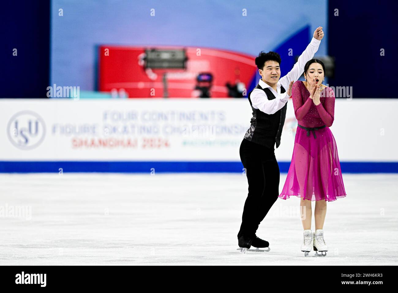 Hannah LIM & Ye QUAN (KOR), during Ice Dance Free Dance, at the ISU ...