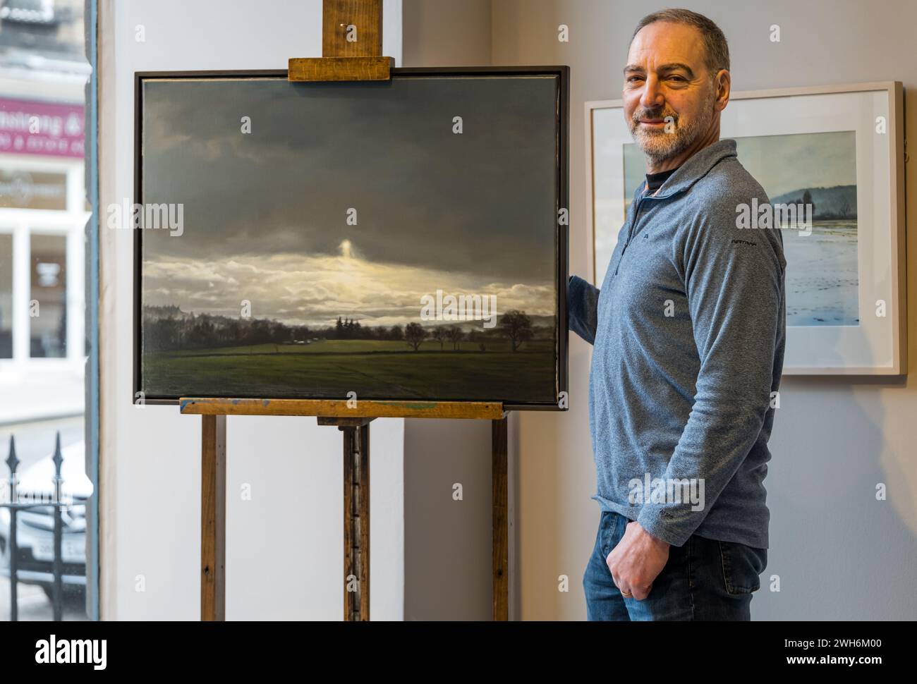 The Scottish Gallery, Edinburgh, Scotland, UK, 08 February2024, New ...
