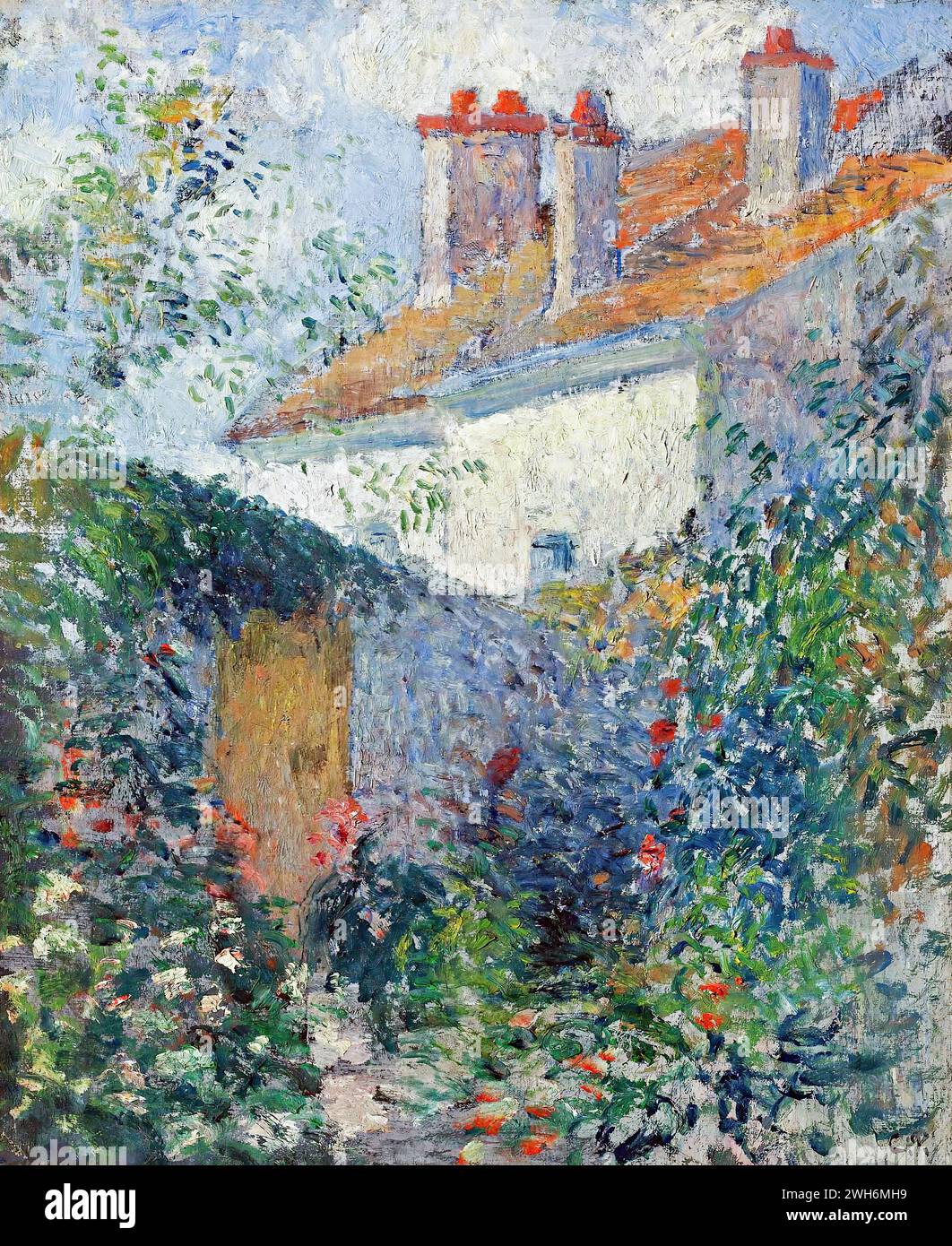 Berthe Morisot (1841-1895), French, Impressionism - On the Balcony, New ...