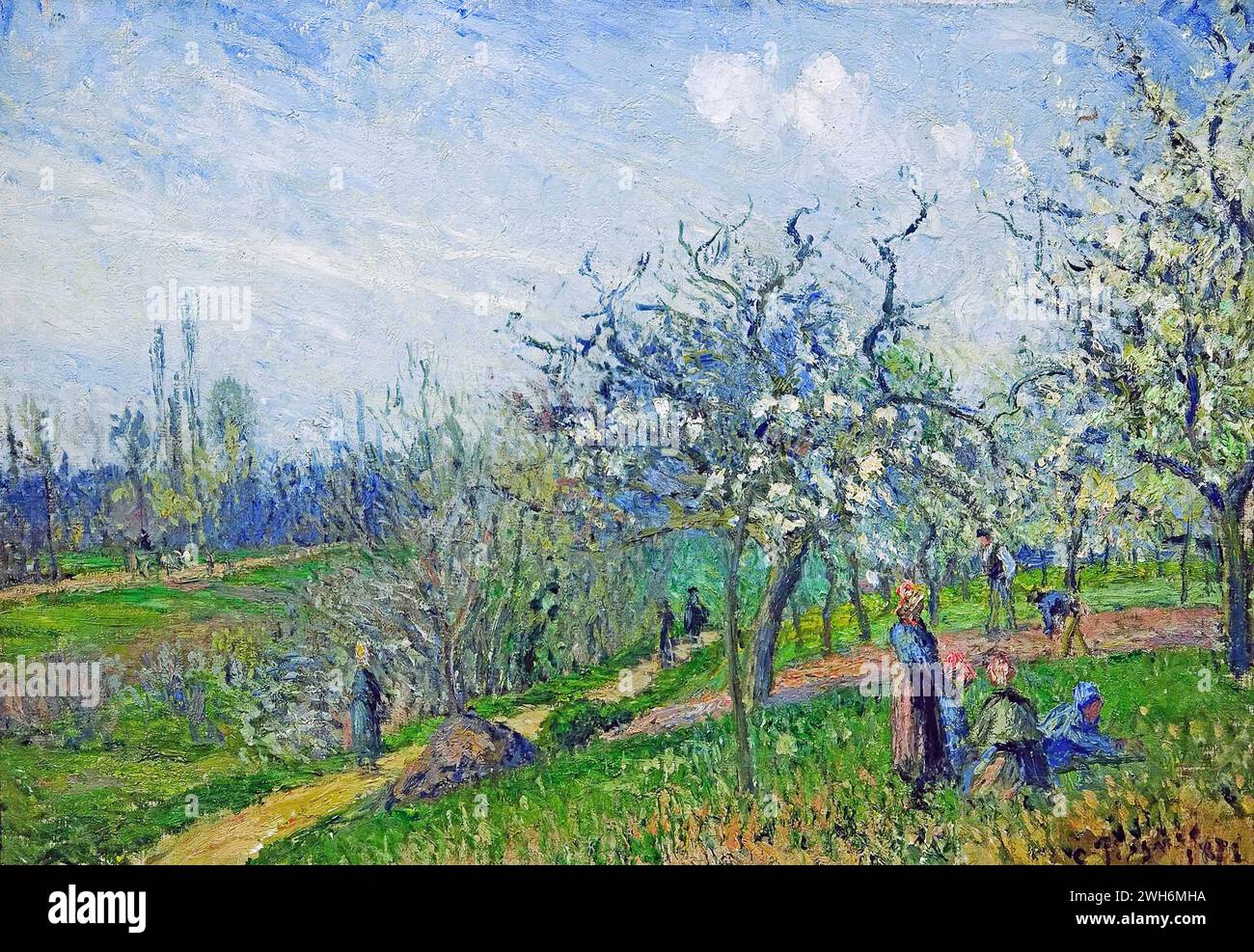 Berthe Morisot (1841-1895), French, Impressionism - Julie Manet and Her ...