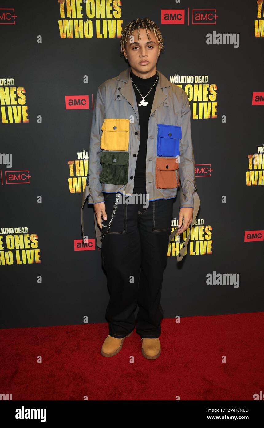 Los Angeles, Ca. 7th Feb, 2024. Jayy Hancock at the premiere for AMC ...
