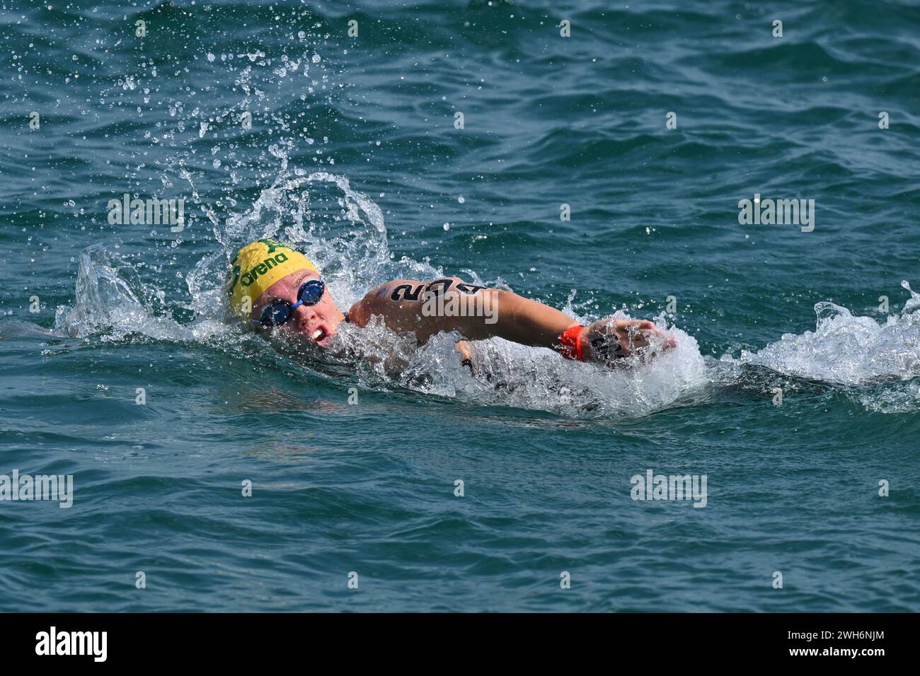 Doha, Qatar. 8th Feb, 2024. Chelsea Gubecka of Australia competes ...
