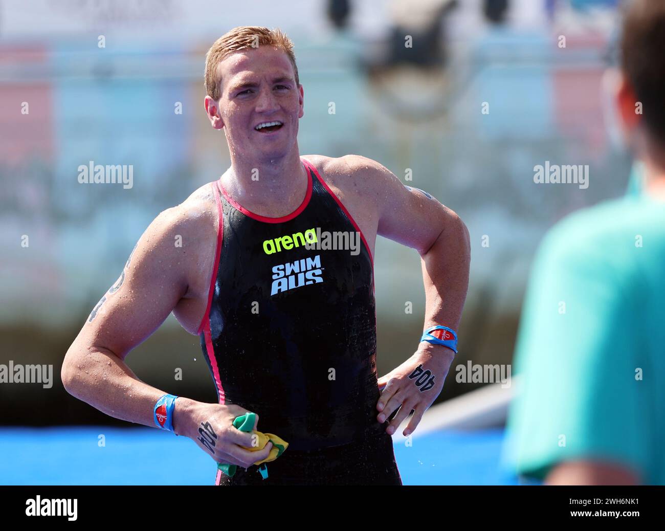 Open water 4x1500m relay hi-res stock photography and images - Alamy