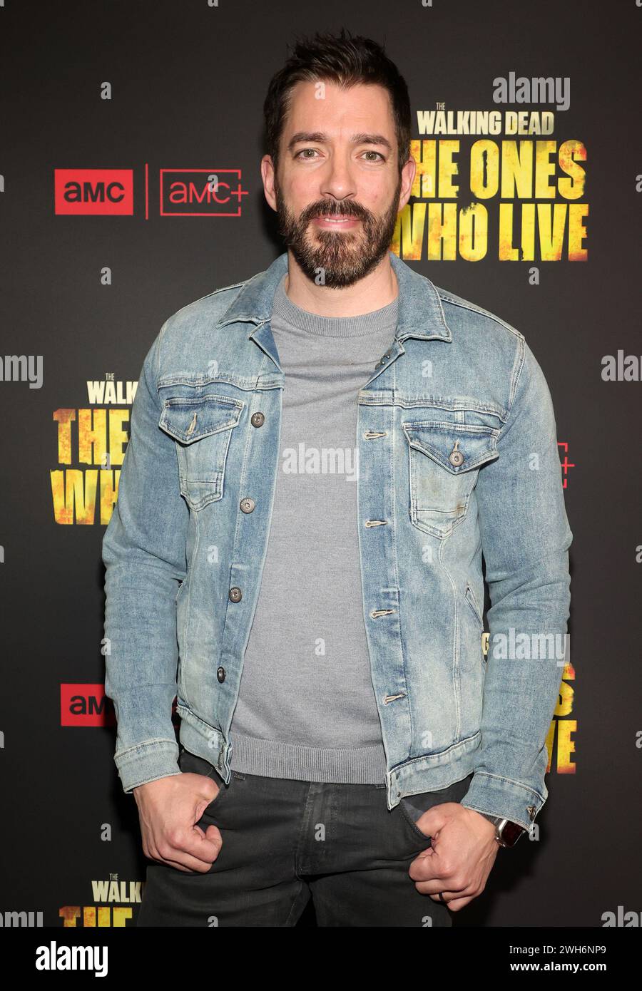 Los Angeles, Ca. 7th Feb, 2024. Drew Scott at the premiere for AMC The ...