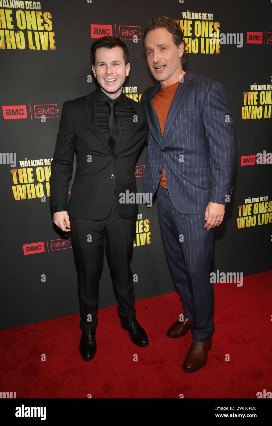 Chandler Riggs And Andrew Lincoln