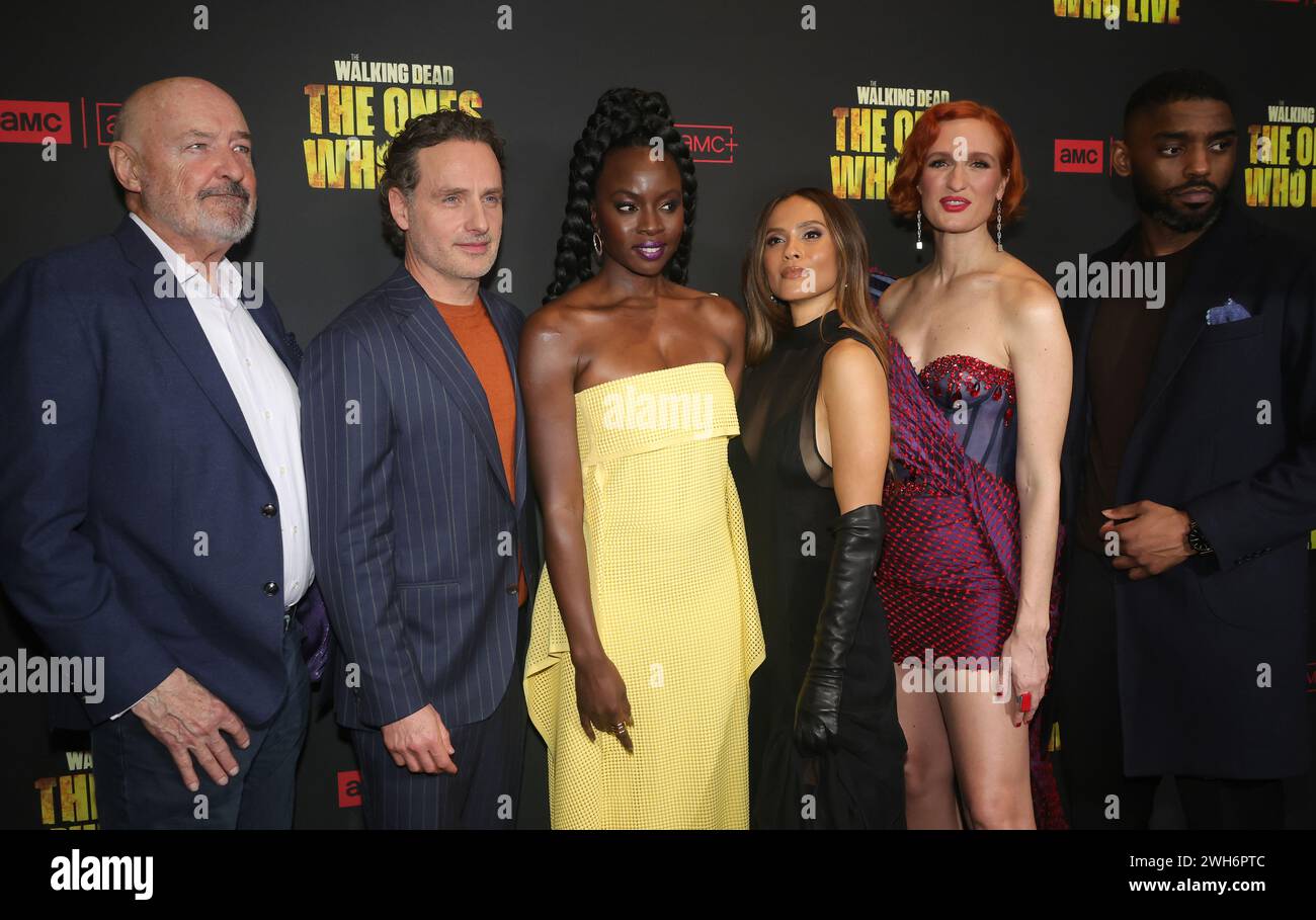 Los Angeles, Ca. 7th Feb, 2024. Terry O'Quinn, Andrew Lincoln, Danai ...