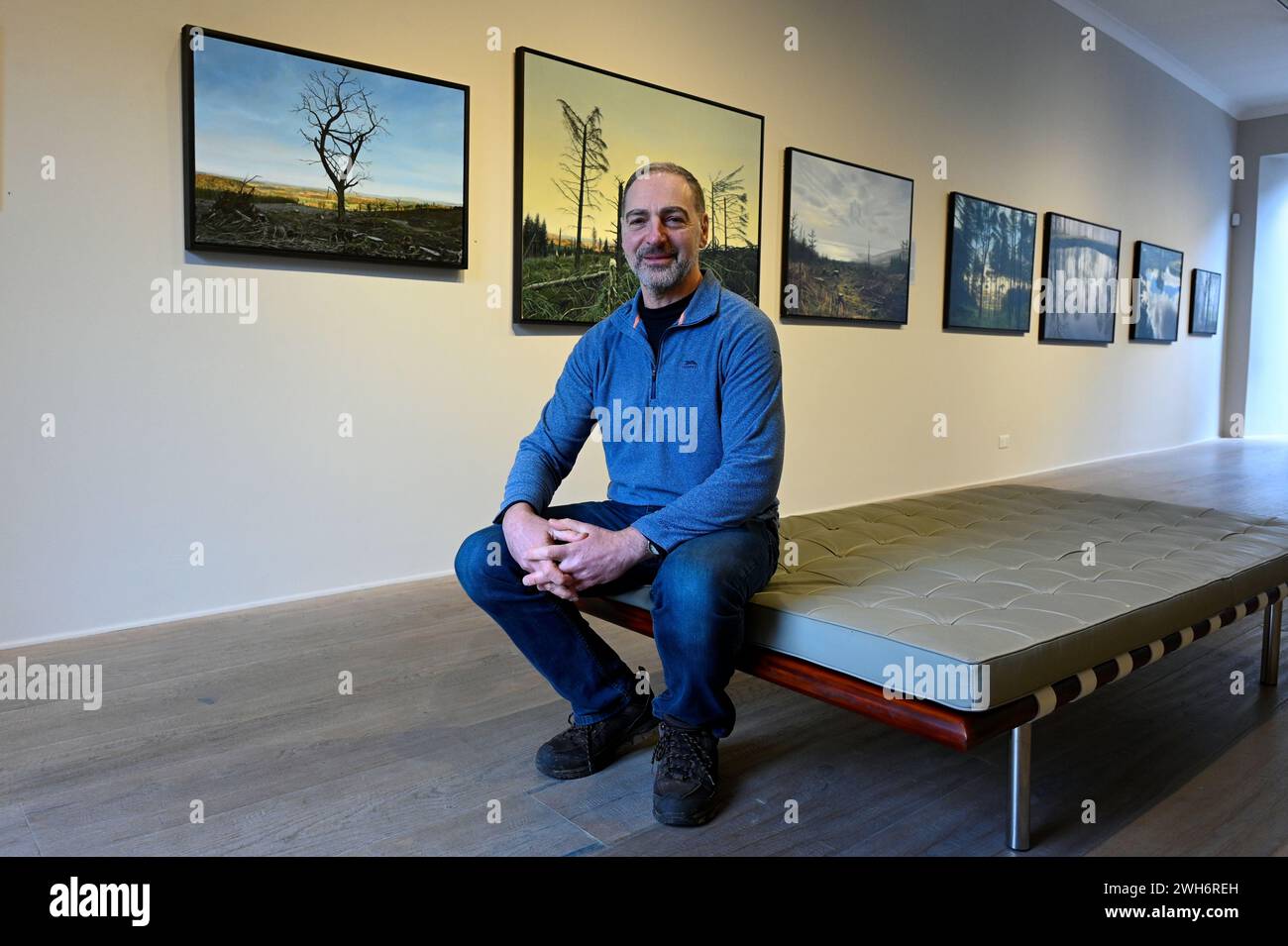 Edinburgh, Scotland, UK. 08th Feb 2024. The Scottish Gallery in Dundas ...
