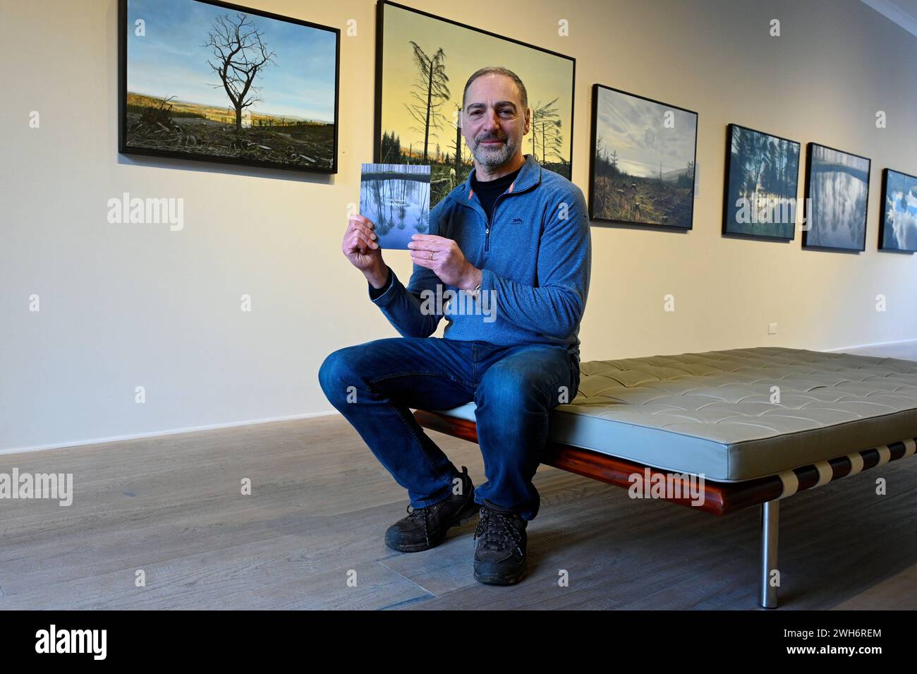 Edinburgh, Scotland, UK. 08th Feb 2024. The Scottish Gallery in Dundas ...