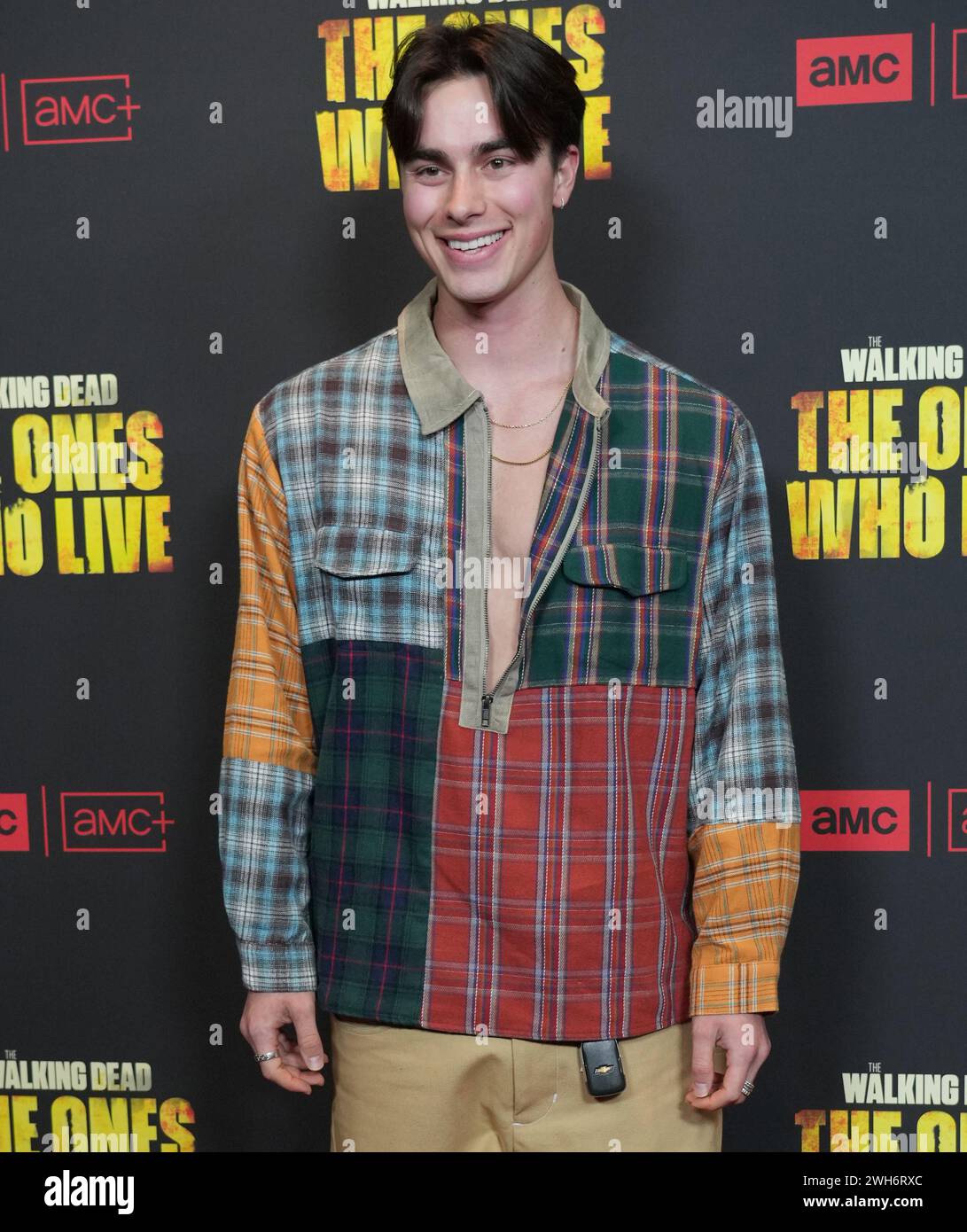 Los Angeles, USA. 07th Feb, 2024. Austin Molino arrives at the THE ...